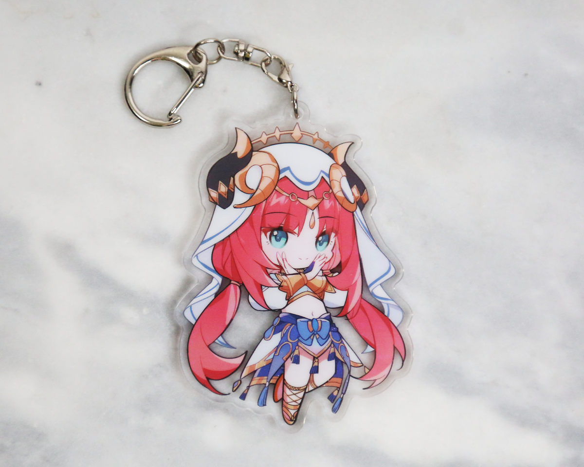 Nilou Keychain - Genshin Impact Arcylic Charms – Yui's Gifts
